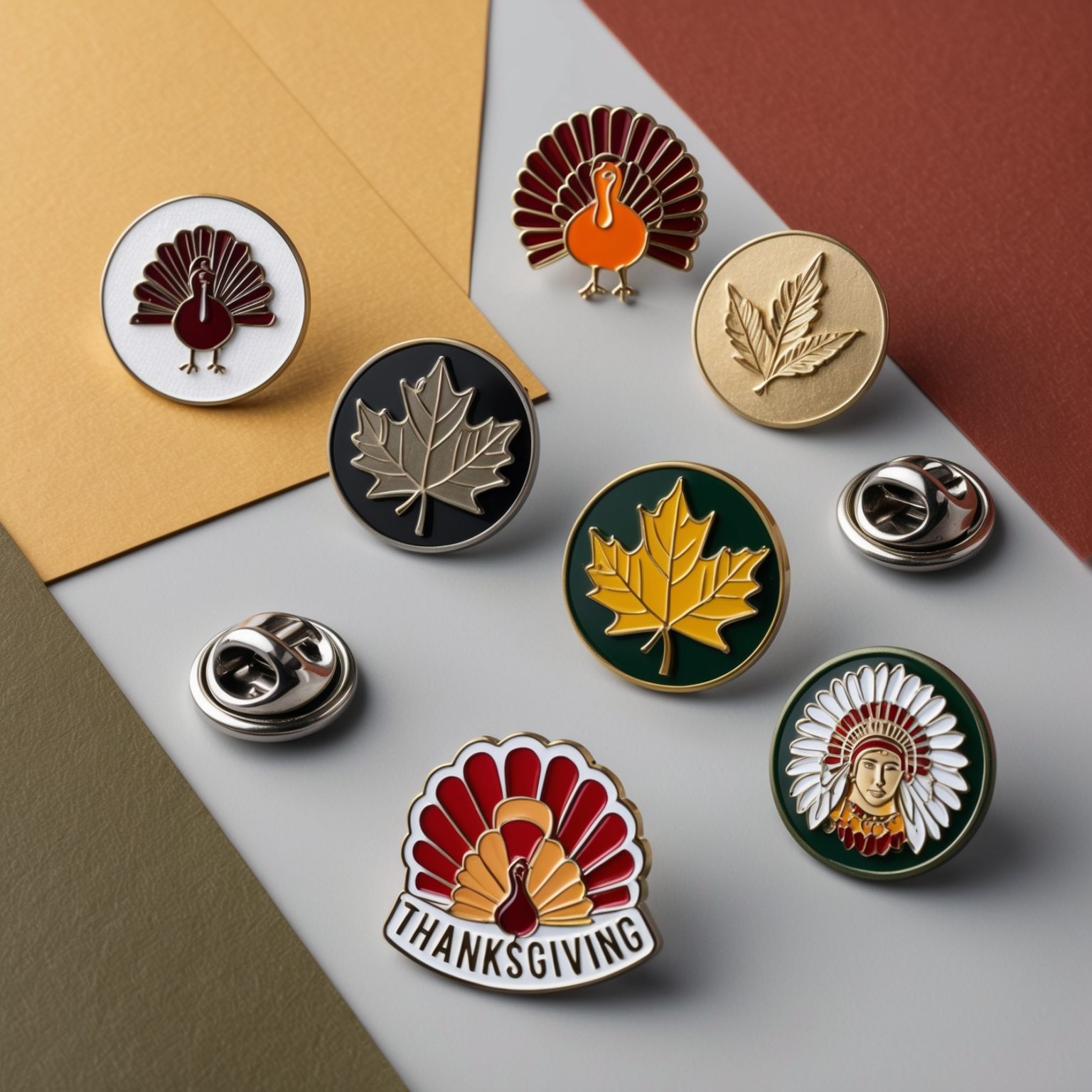 Thanksgiving Appreciation Made Special: Custom Lapel Pins for Employees ...